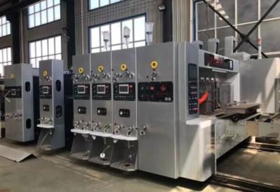 Cina Alta velocità Flexo della macchina di fabbricazione del contenitore di cartone dello SpA che stampa scanalatura in vendita