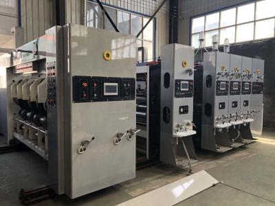 Cina Alta velocità Flexo della macchina di fabbricazione del contenitore di cartone dello SpA che stampa scanalatura in vendita