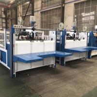 China Electric Driven 2800mm Carton Gluer Machine Semi Automatic for sale