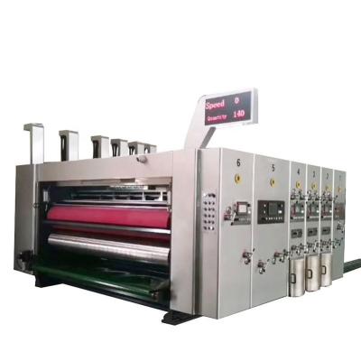 China La stampante automatica Slotter Machine For di Flexo di colori dell'alimentatore 6 ha ondulato il contenitore di cartone for sale