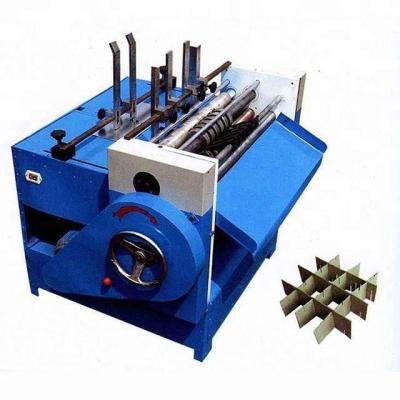 China Automatic Partition Slot Corrugated Carton Box Machine 9 Slitter Knives for sale