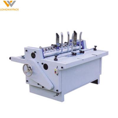 China Automatic Partition Slot Corrugated Carton Box Machine 9 Slitter Knives for sale