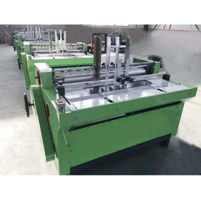 China Automatic Partition Slot Corrugated Carton Box Machine 9 Slitter Knives for sale