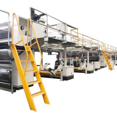 China 5 Layer Delta Corrugated Cardboard Production Line Carton Machine A Flute for sale