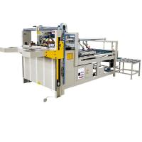 China Sheet Pasting Carton Box Folder Gluer Machine Semi Automatic for sale