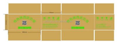 China Thickness 500mm-800mm Rs4 Corrugated Box Machine Carton Box Making Machine for sale