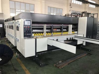 China El PLC controla a la impresora Slotter Die Cutter de Flexo de dos colores con la máquina del apilador en venta