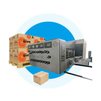 Китай Коробка коробки Diecutter Slotter принтера Mullticolour делая машиной высокую урожайность продается