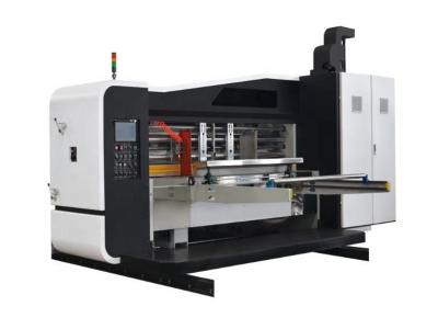China Stacker Vibration Flexo Printer Slotter Die Cutter Fully Auto for sale