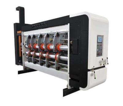 China Stacker Vibration Flexo Printer Slotter Die Cutter Fully Auto for sale