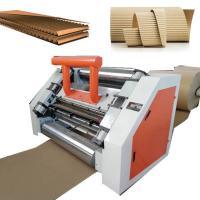 China Automatic E Flute Single Face Corrugated Machine For 1600mm Carton Box for sale