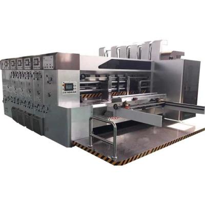 中国 高速波紋紙箱機 フレクソプリンター スロッター ローータリー ダイ カッター スタッカー 販売のため
