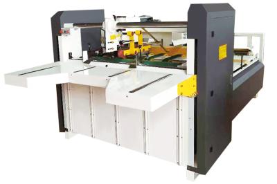 China Semi Pasting Carton Folder Gluer Machine Semi Automatic for sale