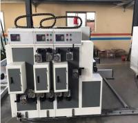 China Flexo Printing Corrugated Carton Box Machine 900*2300 5500kg Planetary Gear Structure for sale