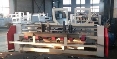 China 5 Ply Cardboard Carton Folder Gluer Machine 1200mm Double Sheet for sale