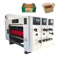 China Flatbed Flexo Printer Slotter Die Cutter Machine for sale