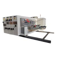 China Piza Box 2mm Flexo Printer Slotter Die Cutter Automatic for sale