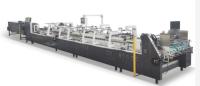 China 4 And 6 Corner Continuous Carton Folder Gluer Machine High Speed for sale