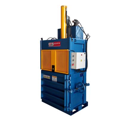 China Hydraulic Plc Vertical Cardboard Baler Baling Press Machine For Boxes for sale