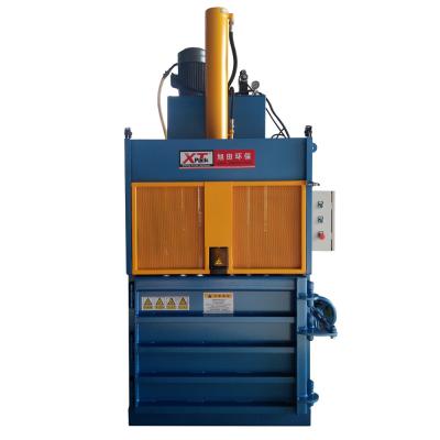 China Hydraulic Plc Vertical Cardboard Baler Baling Press Machine For Boxes for sale