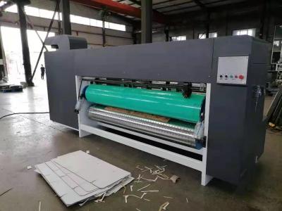 중국 자동 회전 형판은 물결모양 통 박스 기계 크리징을 줄였습니다 판매용