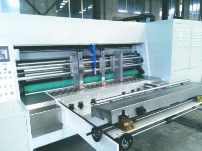 China CE Computerised Corrugated Carton Machine Fully Printer Rotary Slot Die Cut for sale