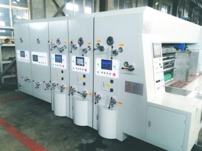 China CE Computerised Corrugated Carton Machine Fully Printer Rotary Slot Die Cut for sale