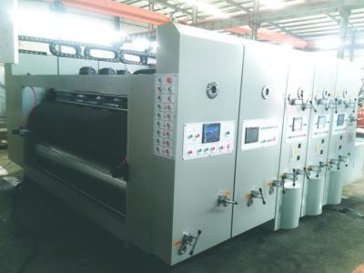 China CE Computerised Corrugated Carton Machine Fully Printer Rotary Slot Die Cut for sale