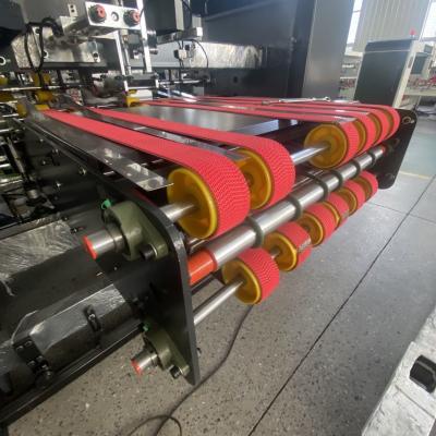 China Golf Kartonnen Automatische Gedreven de Machine Pneumatisch van Gluer van de Kartonomslag Te koop