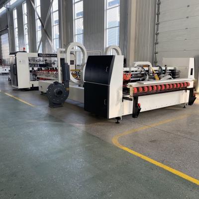 China Gewölbte Pappautomatisches Karton-Ordner Gluer-Maschinen-pneumatisches gefahren zu verkaufen