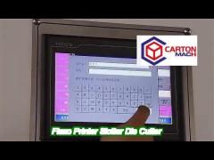 Flexo Printer Slotter Rotary Die Cutter Stacker Machine High Speed