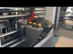 Productivité élevée piquante de machine de boîte 2000mm ondulée semi automatique de carton