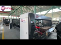 Machine ondulée à grande vitesse automatique de boîte de carton