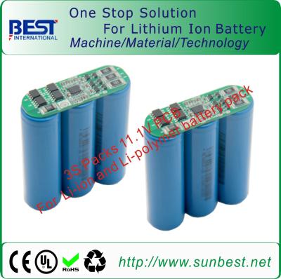 China 3S8A Protection Circuit Module (PCM) For 11.1V Li-ion/Li-Polymer Battery Packs for sale
