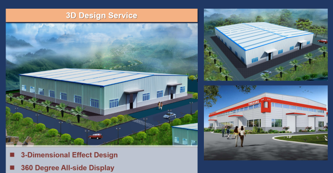 Steel structure design plans
