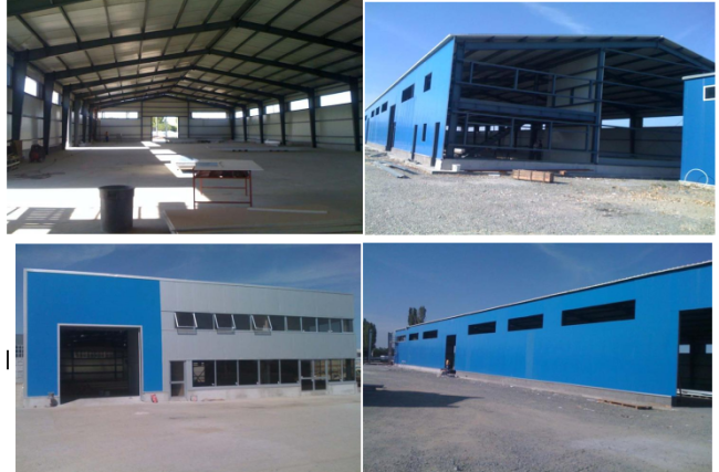 Steel structure warehouse design