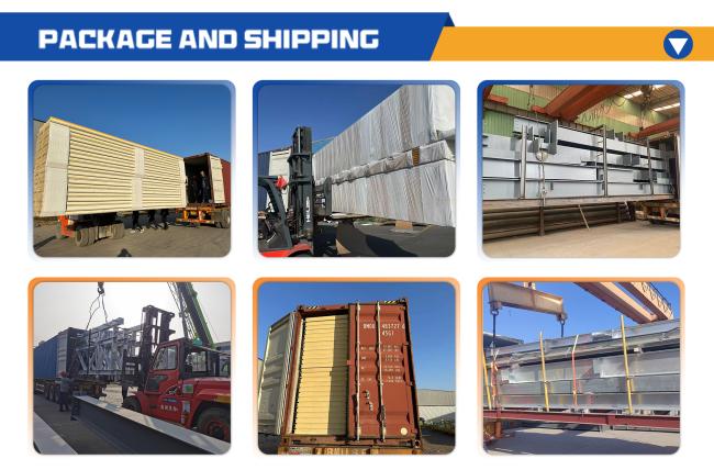 Steel structure assembly process