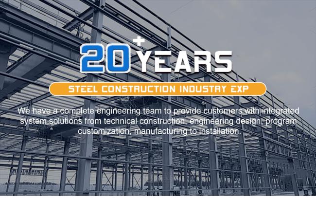 Steel structure warehouse example
