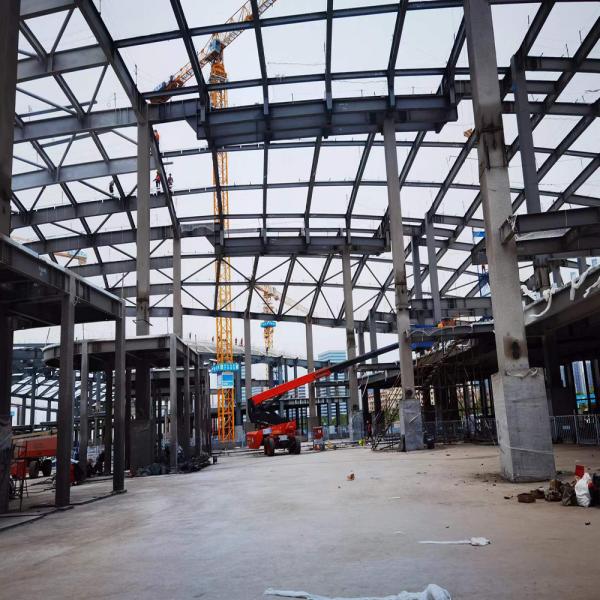 Quality Hot-Dip Galvanized Steel Structure Workshop Factory Custom Dimensions for sale