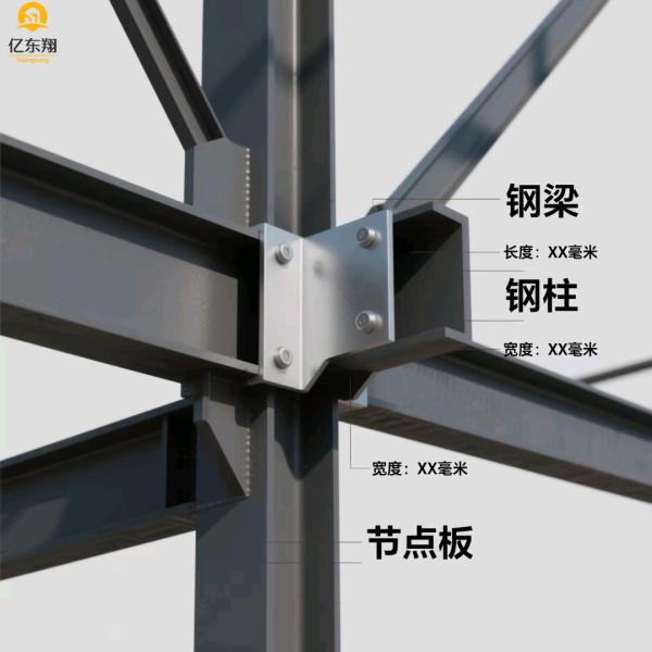 Quality Custom Steel Frame Warehouse with Corrugated Panels for sale
