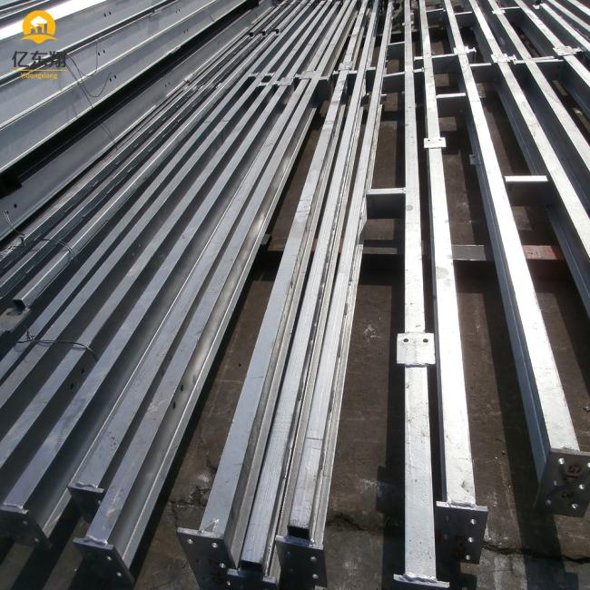 Steel structure building framework