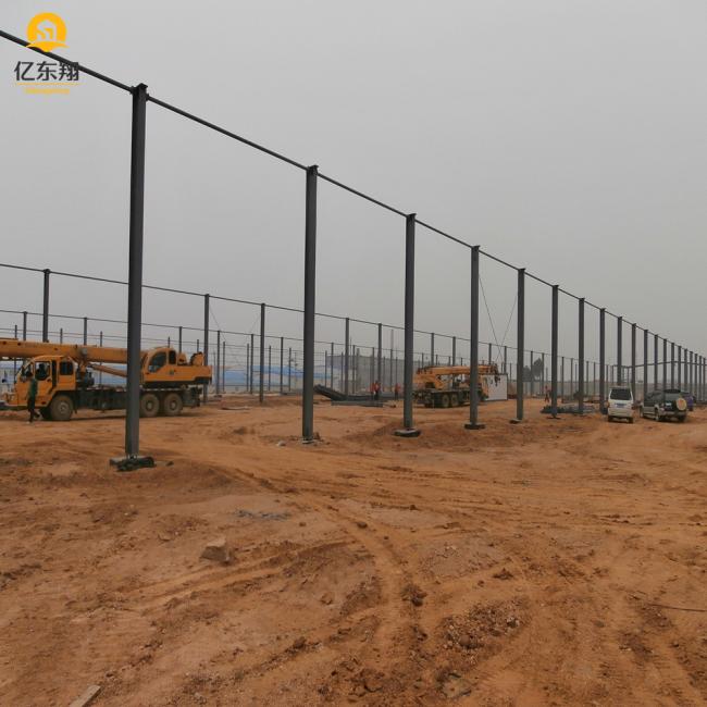 Steel structure construction process