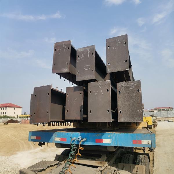 Quality Multi Storey Steel Structure Building , Prefab Steel Workshop With Round Tube for sale