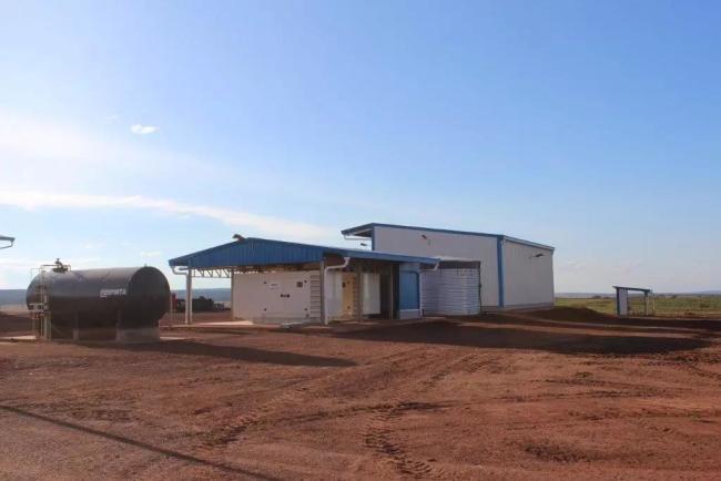 Large span steel structure warehouse