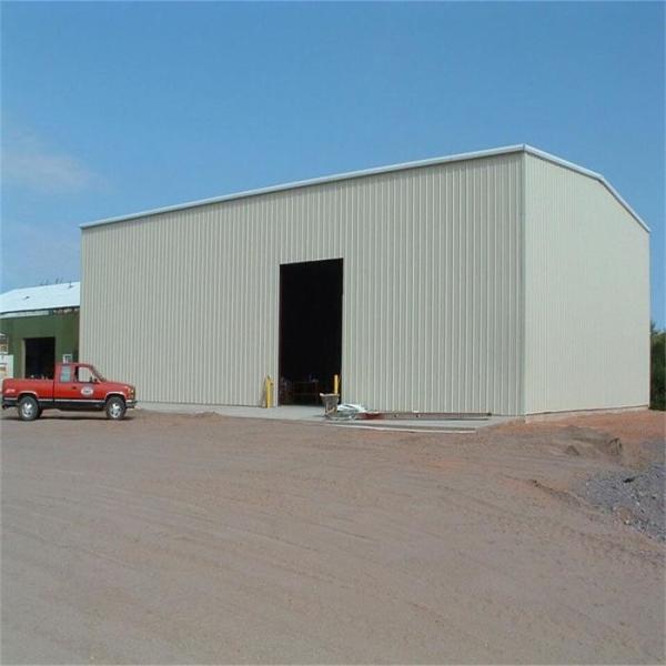 Quality Prefabricated Steel Structure Warehouse with Sandwich Panel Walls for sale