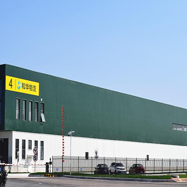 Quality Prefabricated Steel Structure Warehouse with Sandwich Panel Walls for sale