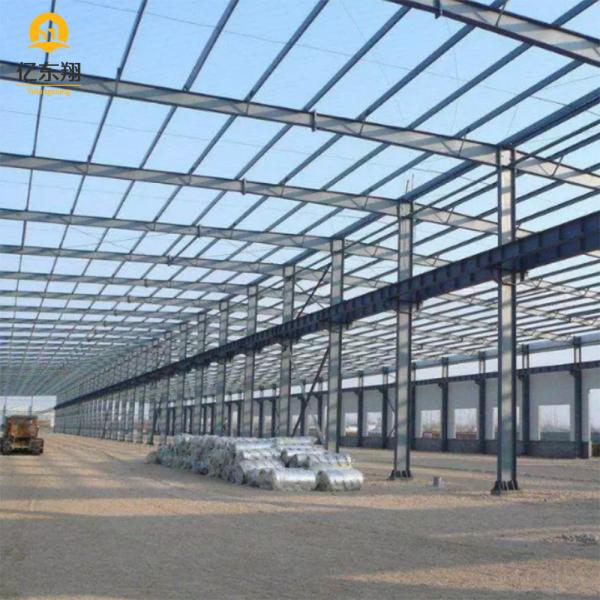 Quality Eco Friendly Steel Structure Prefab Building With Bolt Connection / Aluminum for sale