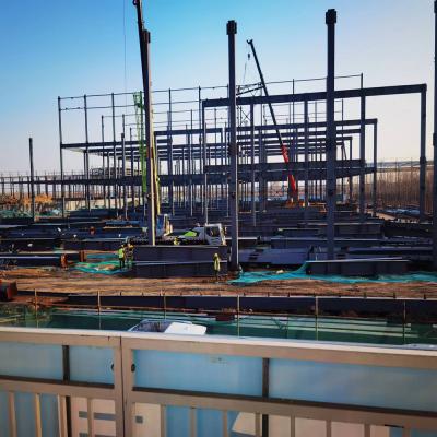 China Prefab Steel Structure Factory Workshop Q235 Q355 High Durability for sale