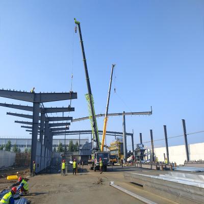 China Custom Steel Frame Factory Warehouse Q355B Structure for sale