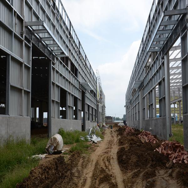 Quality Custom Steel Frame Factory Warehouse Q355B Structure for sale